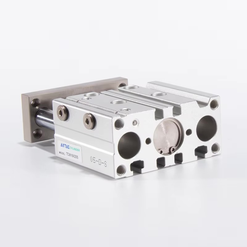 Guided Cylinder TCM Series, Brass Bearing, Bore 16, Stroke 75 ...